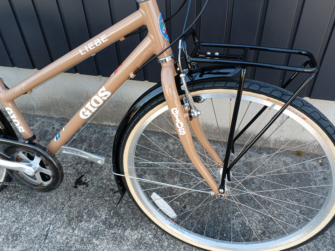 【店舗在庫あり】GIOS LIEBE ジオス リーベ クロスバイク ライトブラウン – GHOST-CYCLE