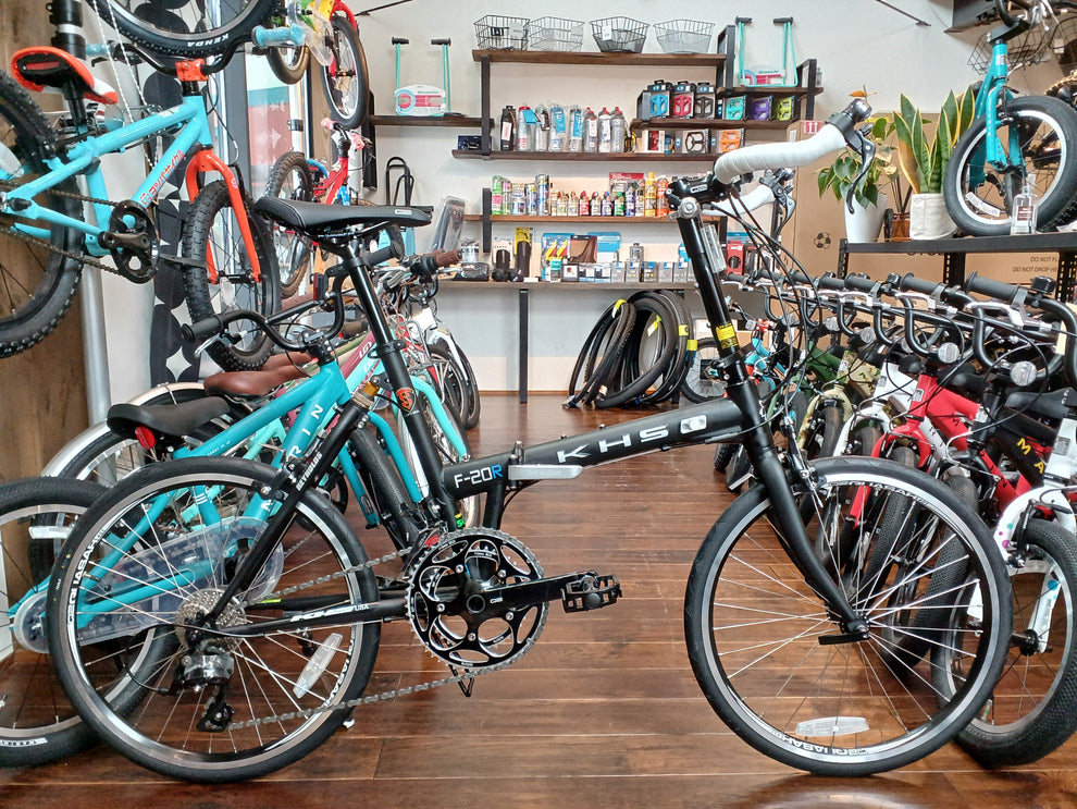 【入荷未定 予約受付中】KHS F-20R （451） ﾏｯﾄﾌﾞﾗｯｸ 折りたたみ自転車 – GHOST-CYCLE